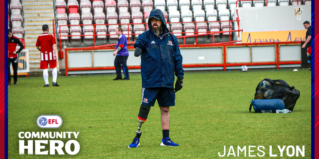 James Lyon is our EFL Community Hero! | Exeter City F.C.